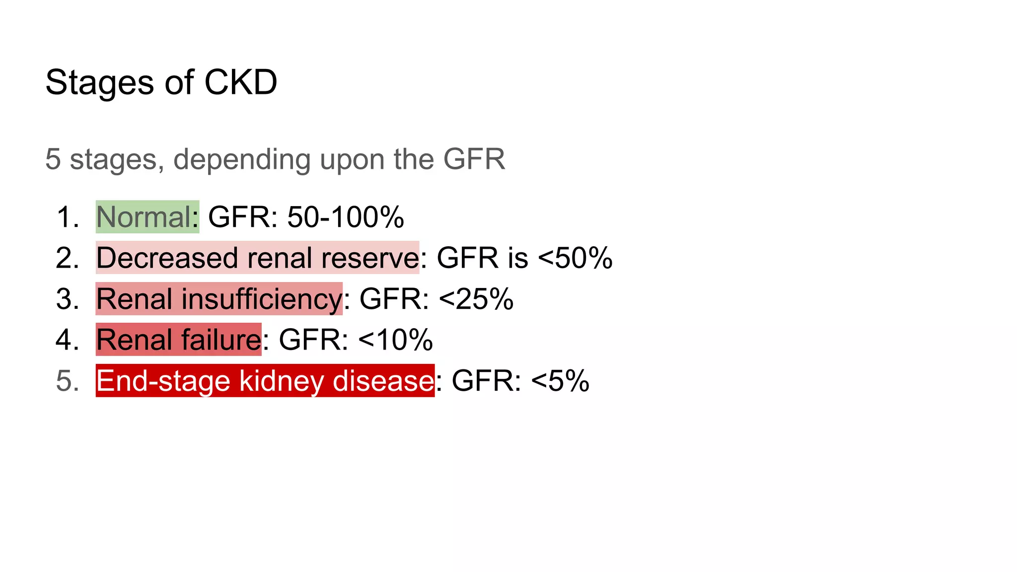 End-Stage Kidney Disease - Pathology - RDT | PPTX