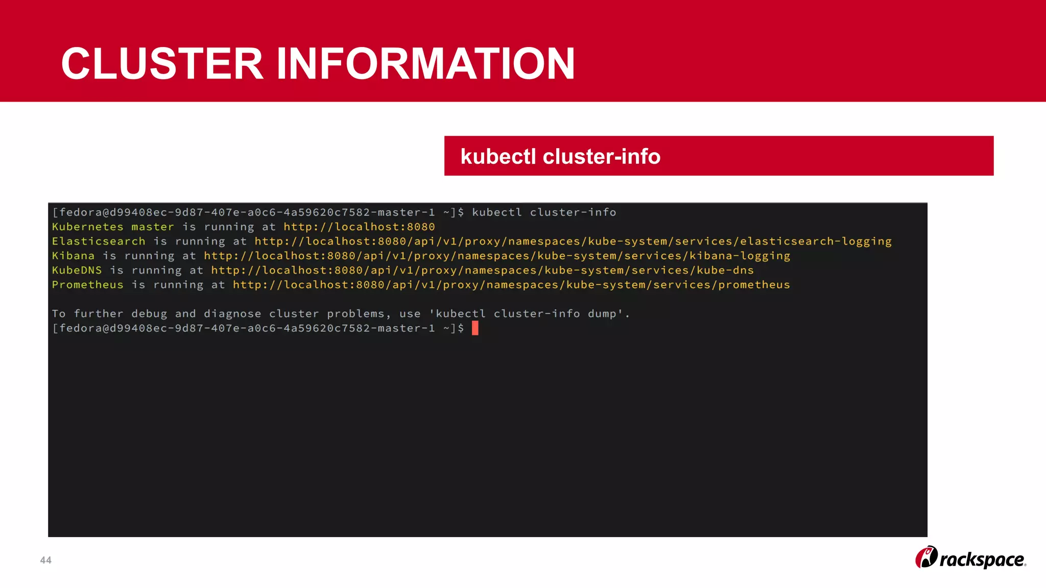 Running and Managing Kubernetes on OpenStack | PPT