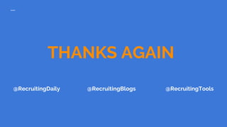 How To Build Your Talent Acquisition Tech Stack From Sourcing To ...