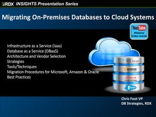 Migrating On-Premises DBs to Cloud Systems | PPT