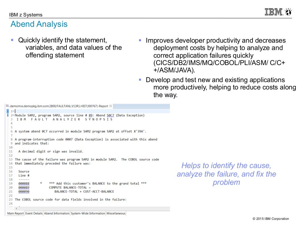 Boost your Problem Analysis Capabilities with RDz and PD Tools
