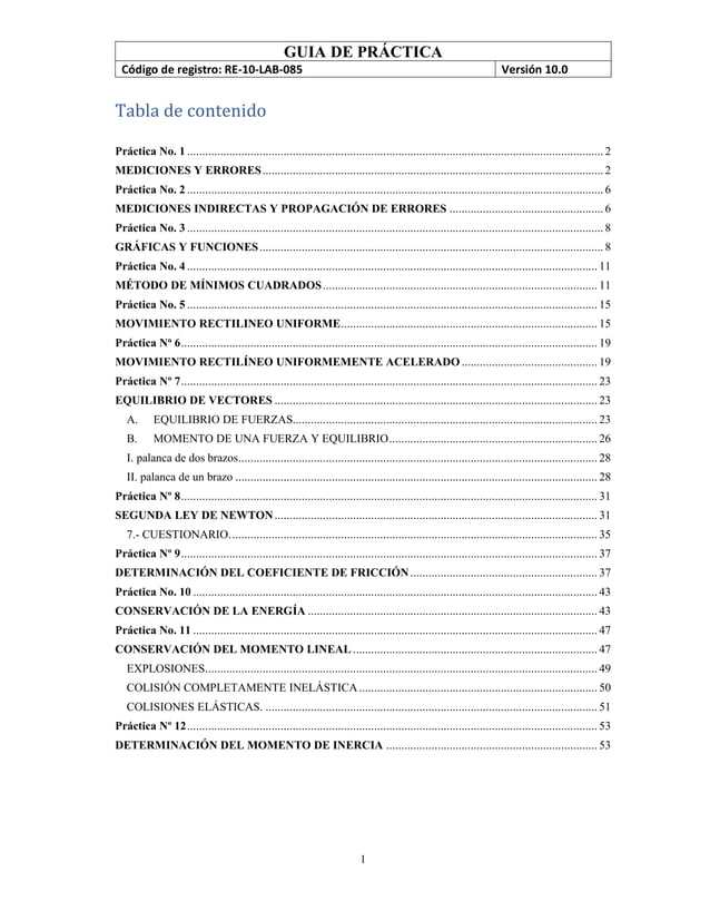 Re 10 Lab 085 Fisica I V10pdf 