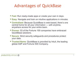 QuickBase QuickStart | PDF