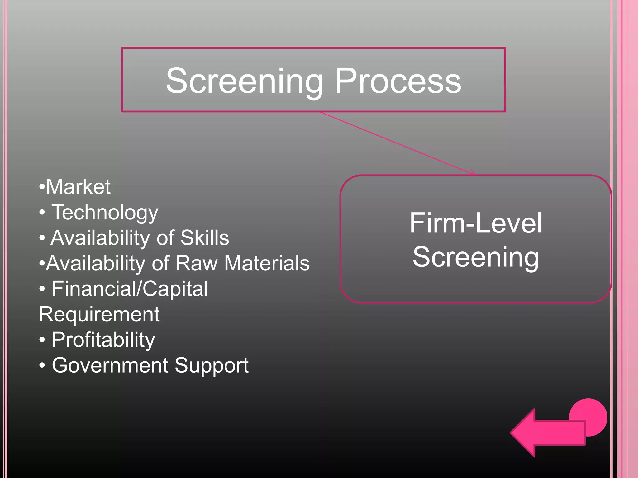 Opportunity Identification & Selection | PPTX