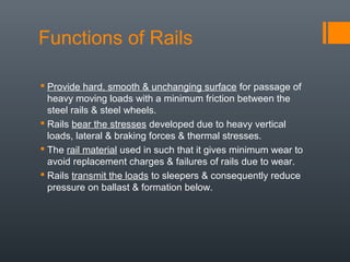 Railway Engineering- Basic Introduction | PPT
