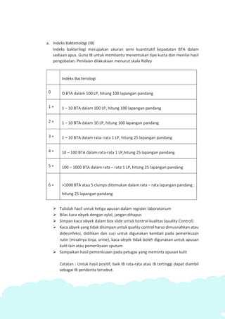 PEMERIKSAAN BACTERIOLOGI | PDF