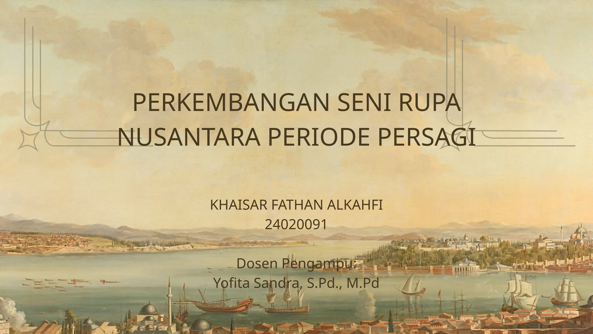 Perkembangan Seni Rupa Nusantara Periode Persagi | PPTX