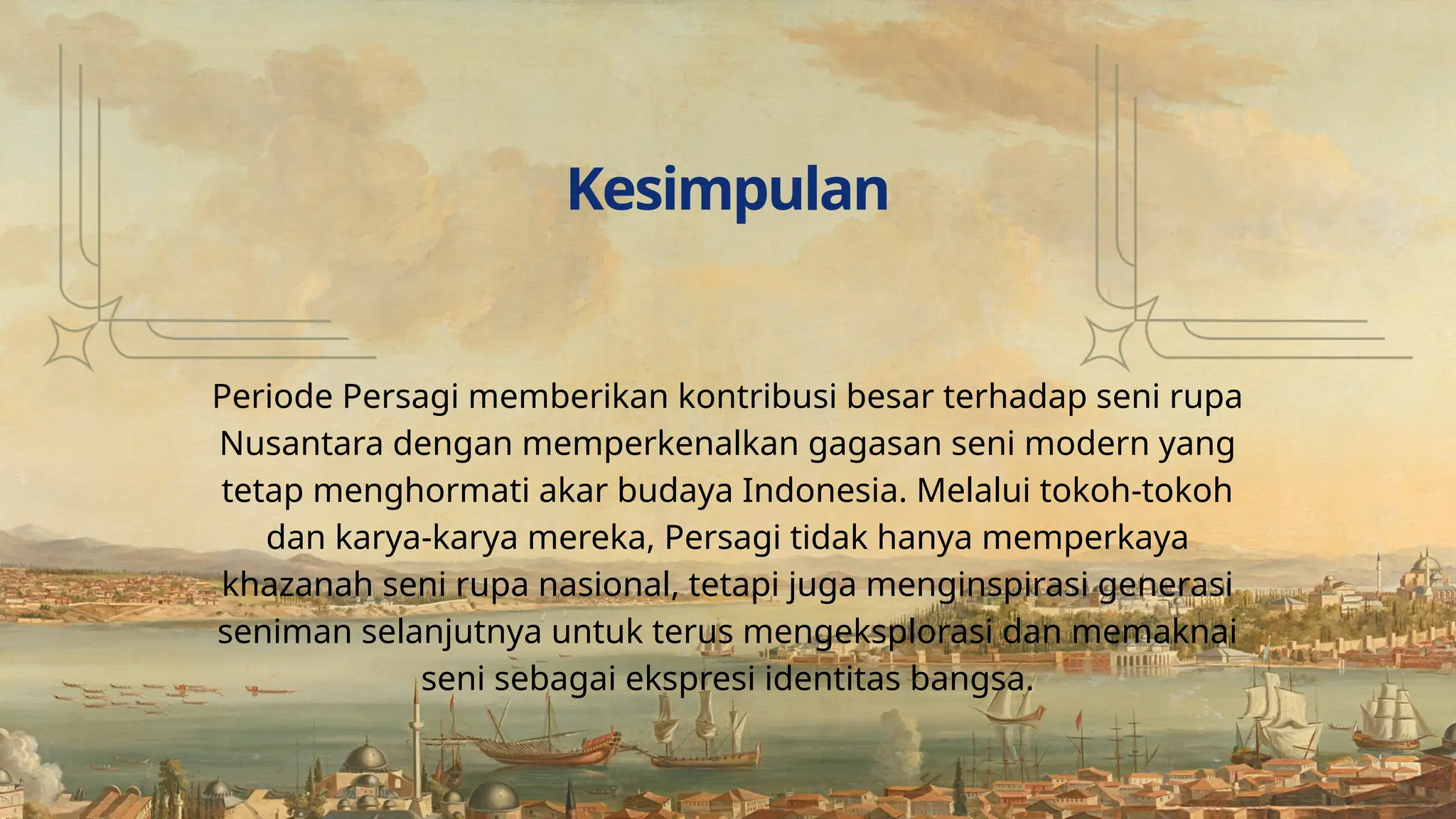 Perkembangan Seni Rupa Nusantara Periode Persagi | PPTX