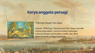 Perkembangan Seni Rupa Nusantara Periode Persagi | PPTX