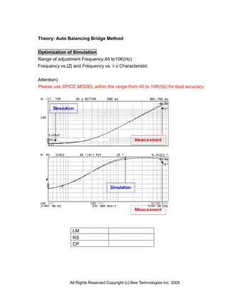 SPICE MODEL of RE-260 in SPICE PARK | PDF