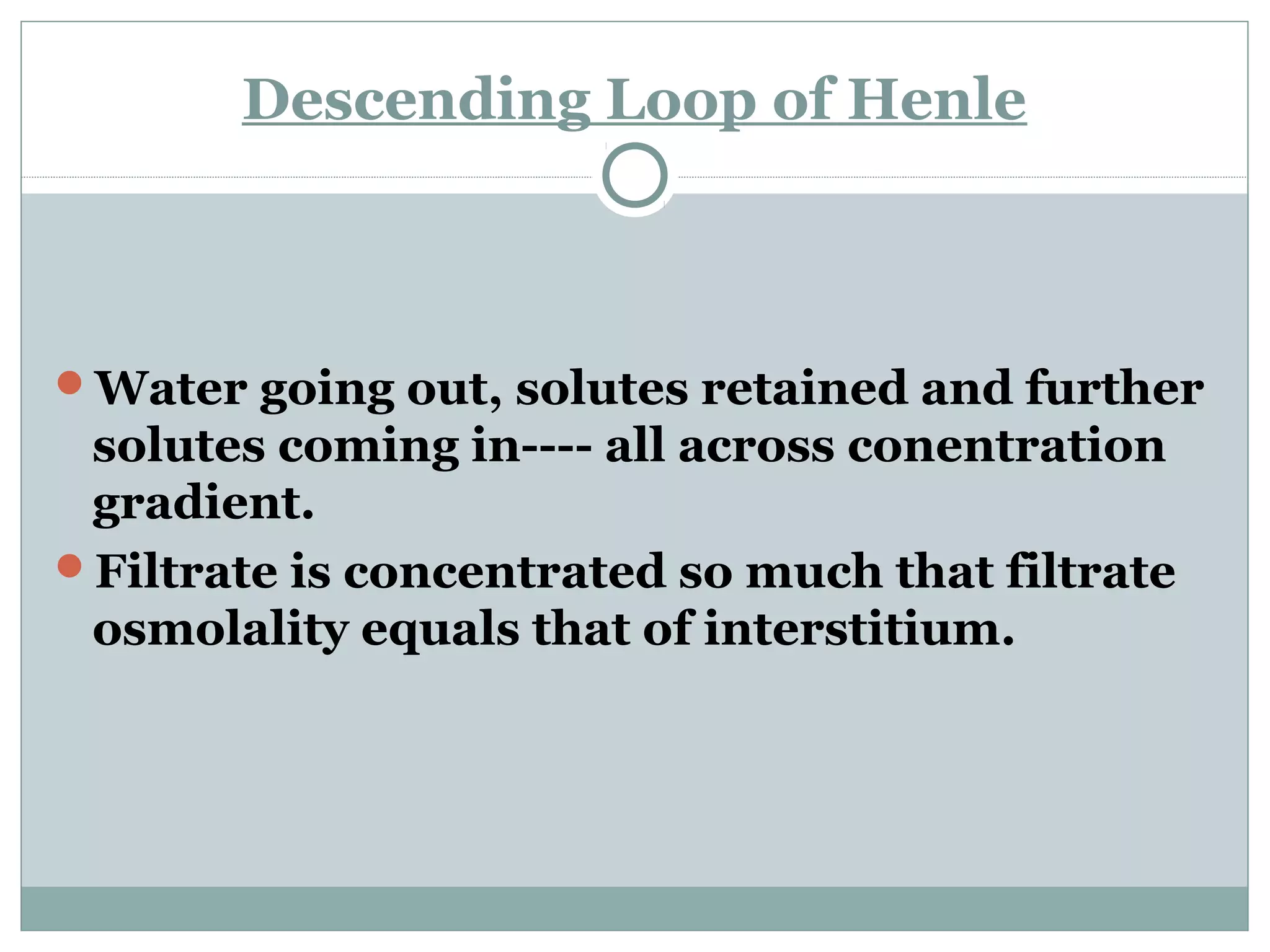 Re absorption and secretion by nephron | PPT
