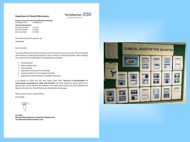 Neurological examination in upper limb trauma audit | PPTX