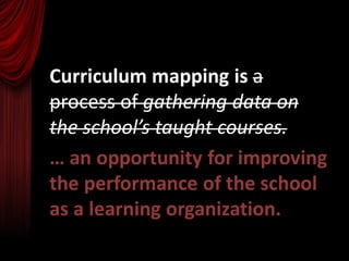 Re-culture, Re-structure: Setting the Stage for a Successful Curriculum ...