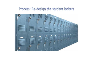 Re design the student lockers | PDF