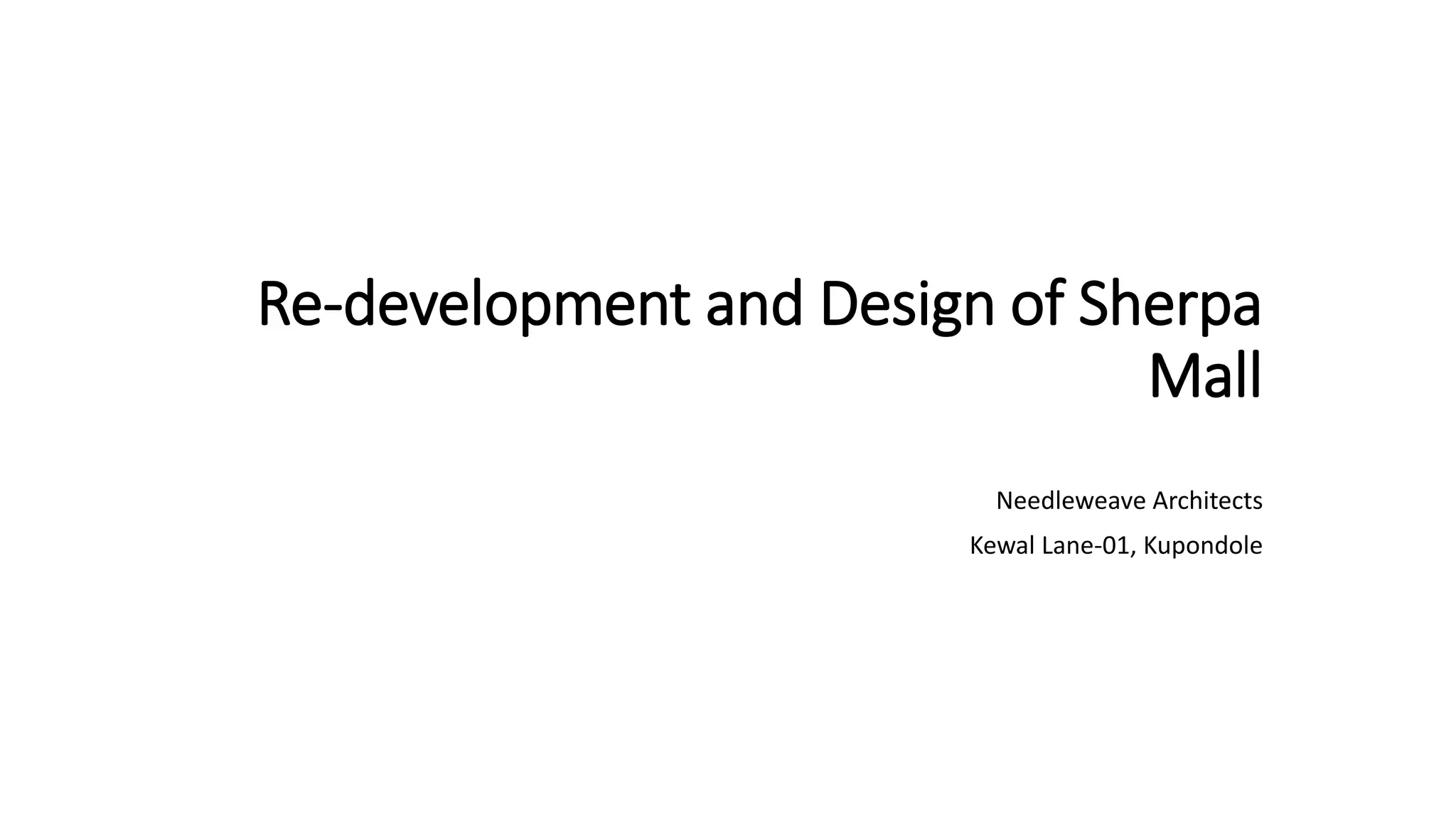 Re-development and Design of Sherpa Mall.pdf