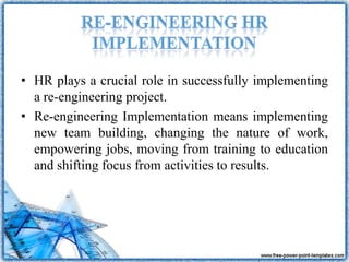Re engineering-hr bagu ap | PPT