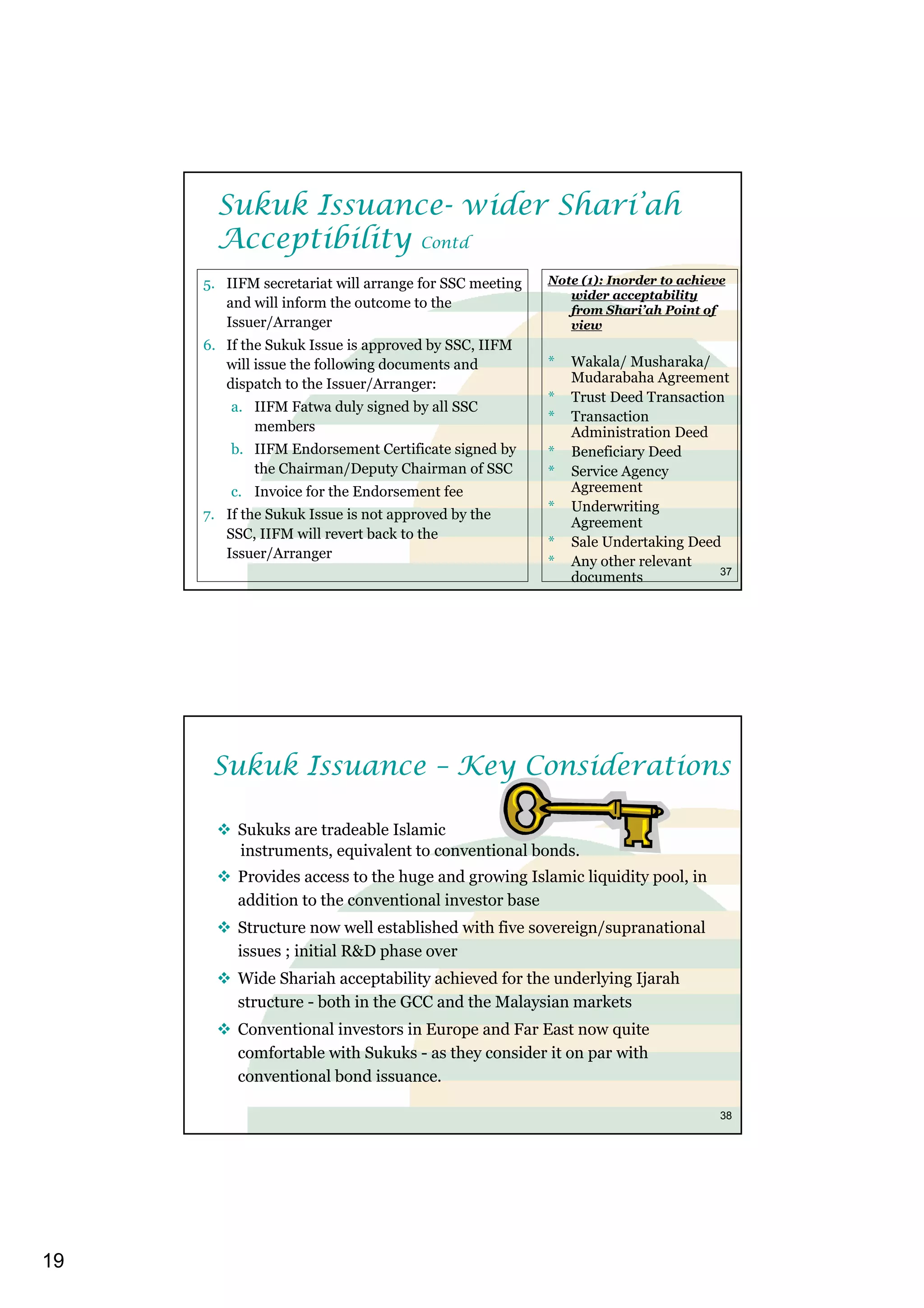 Alhuda CIBE - Issuance Procedures of Sukuk | PDF