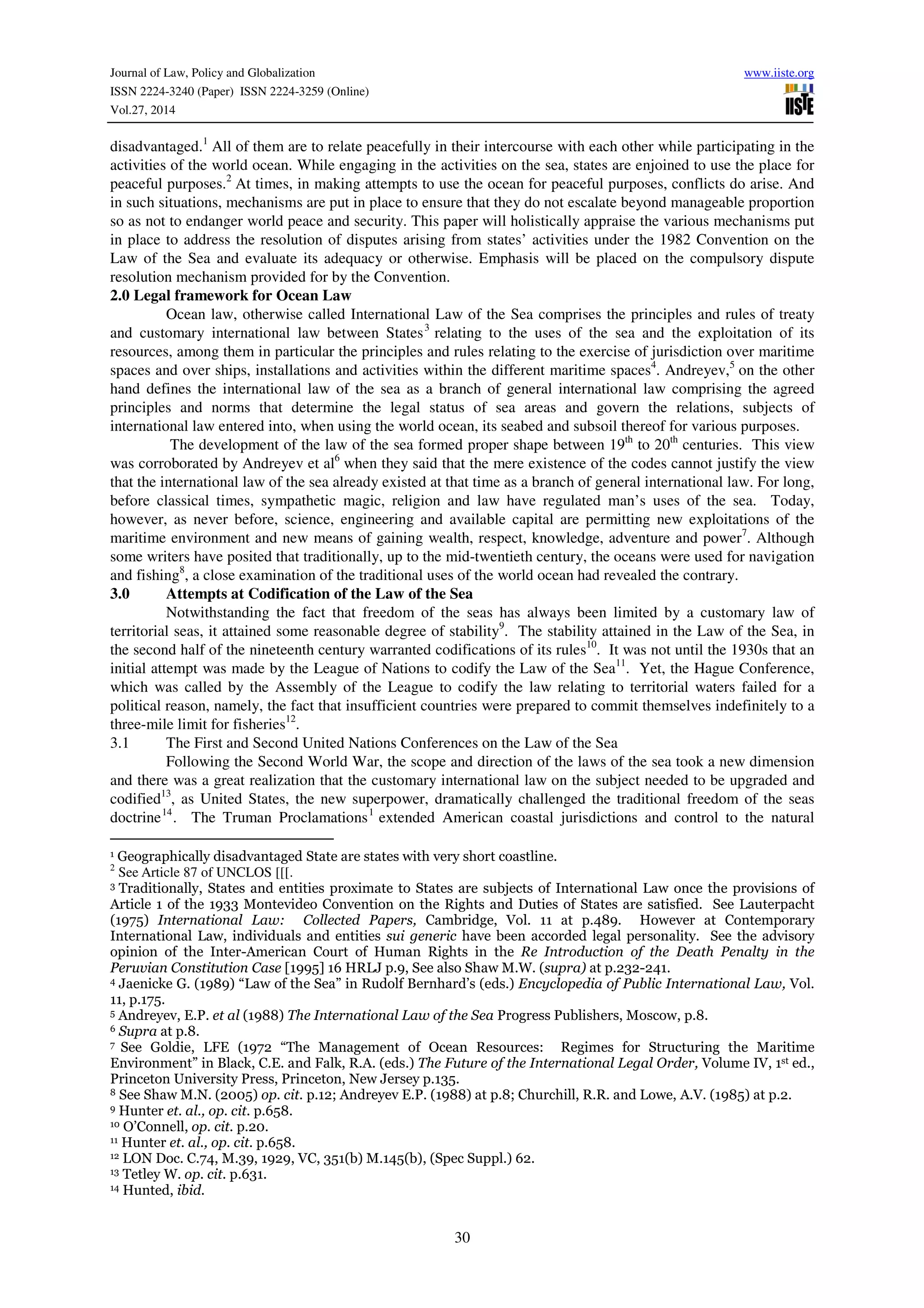 Re examining the compulsory conflict resolution mechanisms | PDF Re examining the compulsory conflict resolution mechanisms | PDF