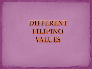 Re examining the philippine values system | PPT