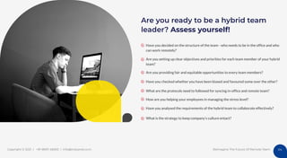 Re imagine the future of remote team | PDF