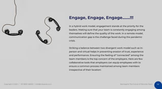 Re imagine the future of remote team | PDF