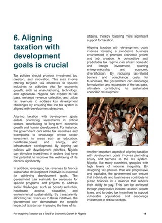 Reimagining Taxation For Economic Growth | PDF