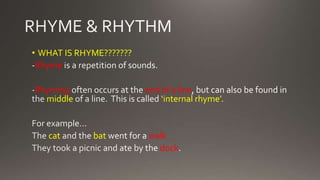 Re-introduction to Poetry: Grade 8 | PPTX