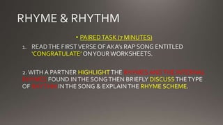 Re-introduction to Poetry: Grade 8 | PPTX