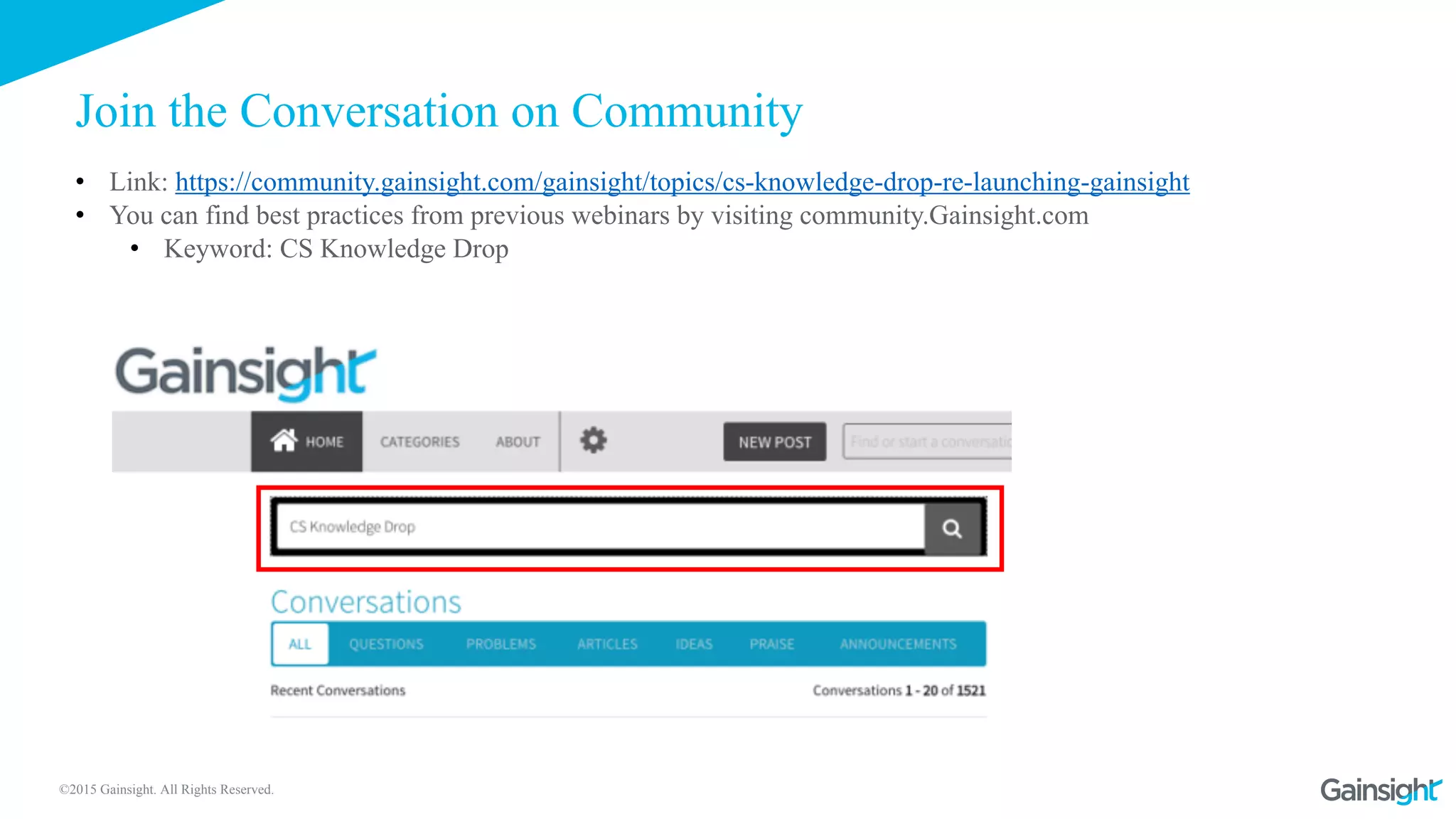 Relaunching gainsight at your organization | PPT