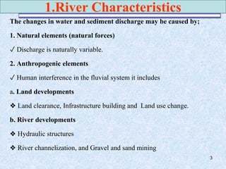 characteristics and morphological change of the river.ppt