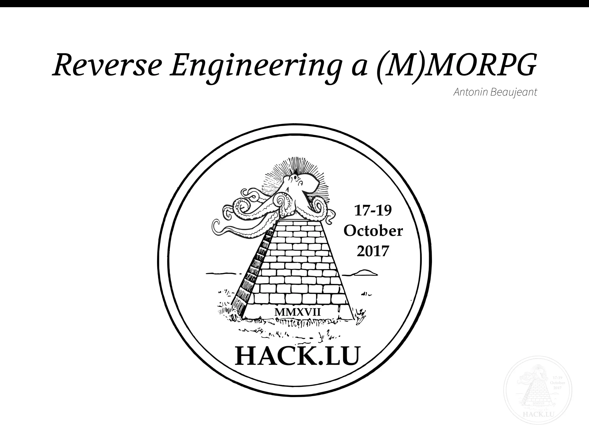 Reverse Engineering a (M)MORPG | PDF