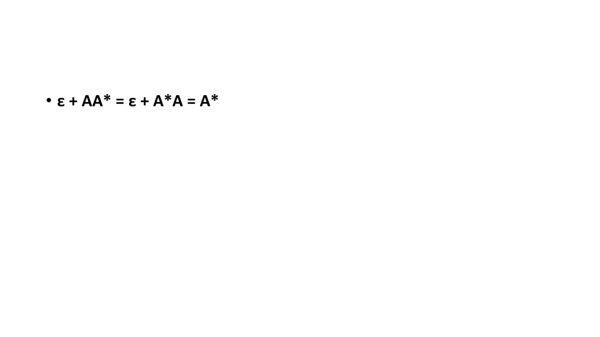 Automata Theory Re To Nfa ε Pptx Programming Languages Computing