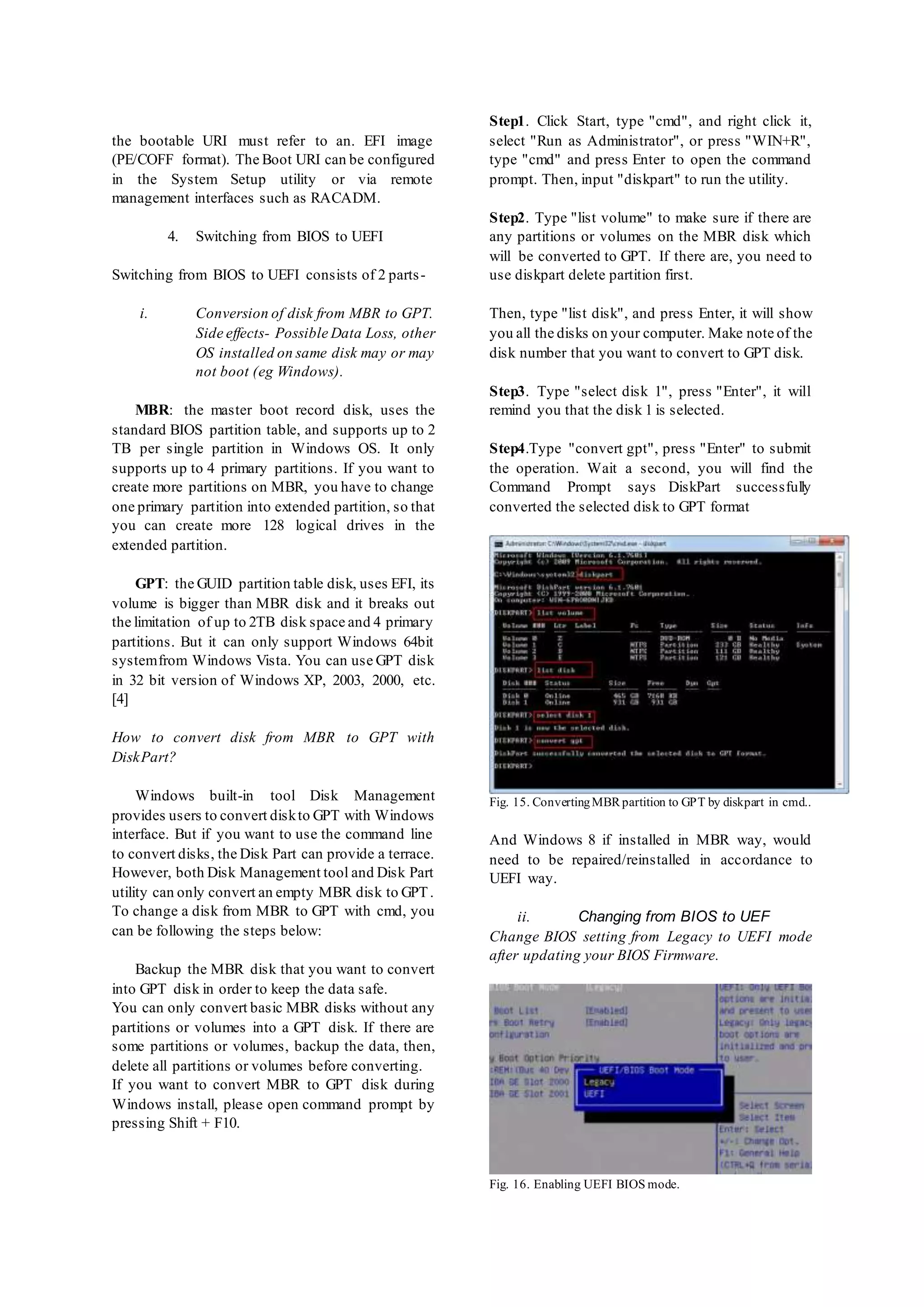 Review paper on bios vs uefi | PDF
