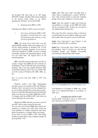 Review paper on bios vs uefi | PDF