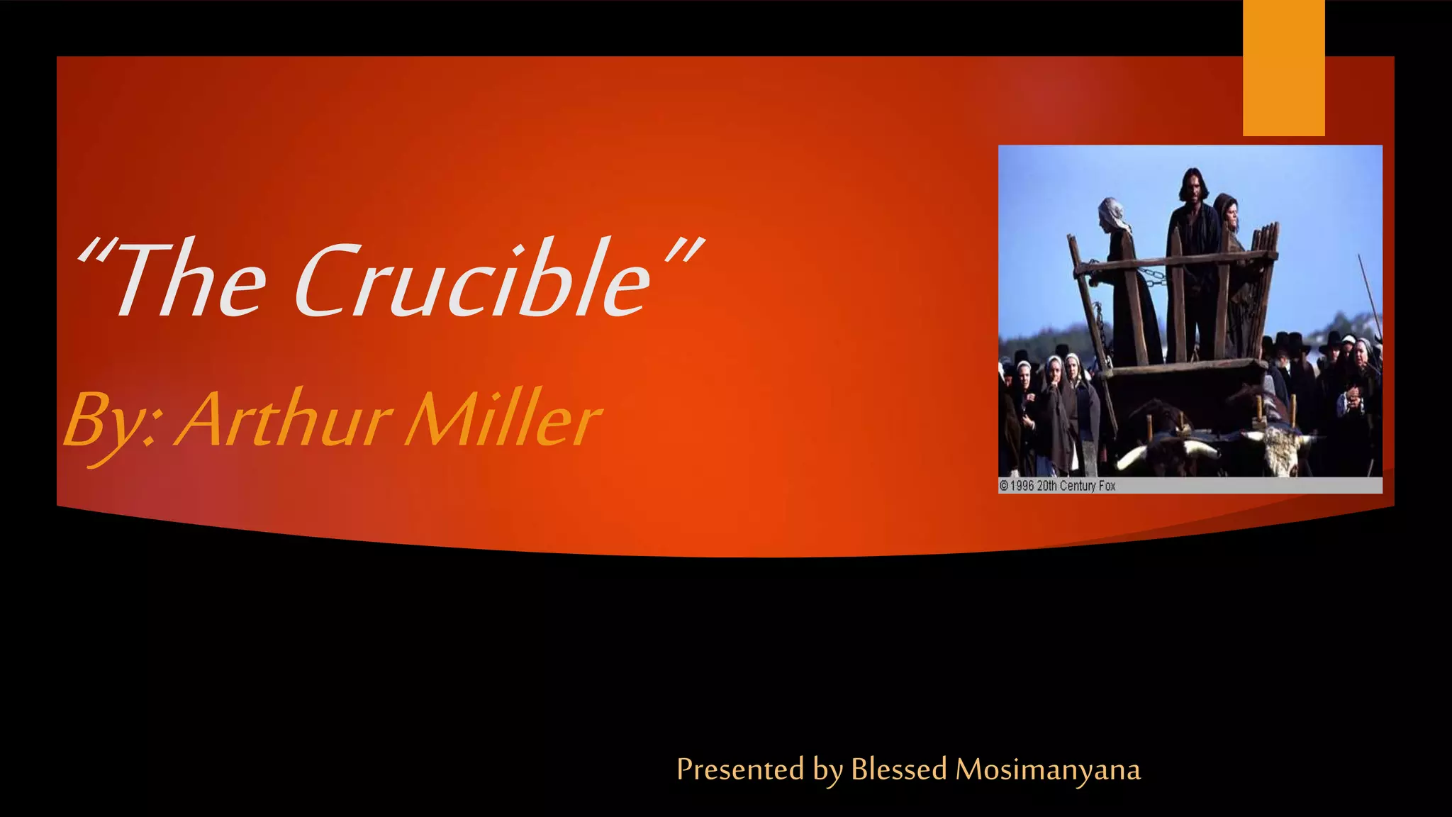 The crucible presentation | PPTX | Roleplaying Games | Games and Puzzles