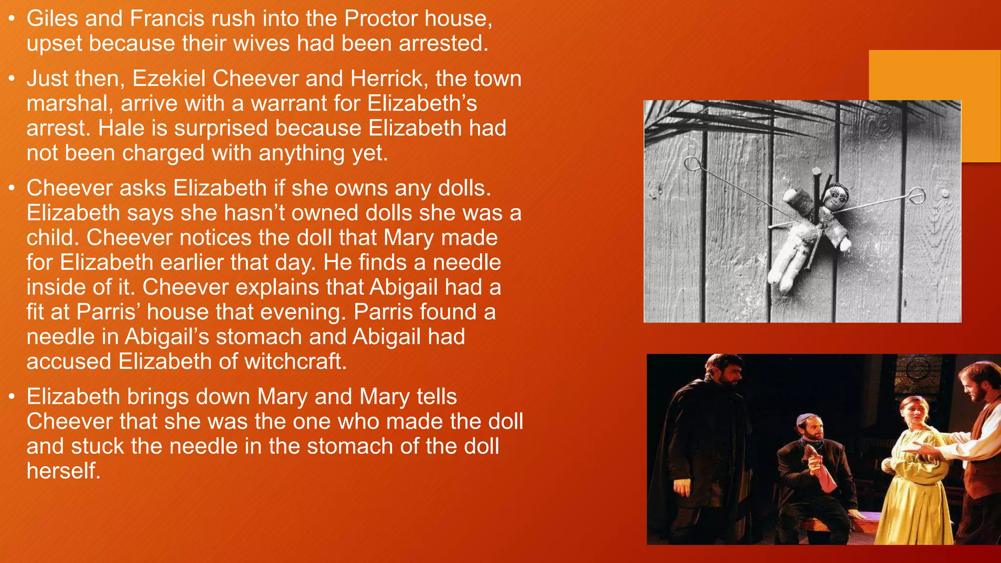 The crucible presentation | PPTX