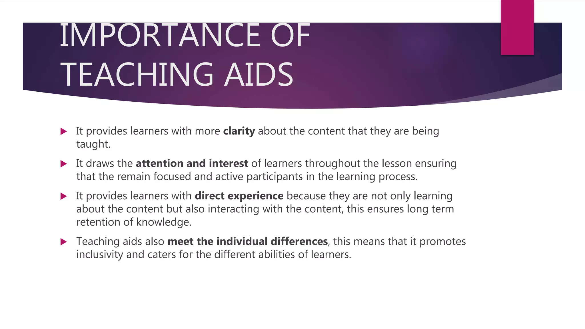 TEACHING AIDS | PPTX