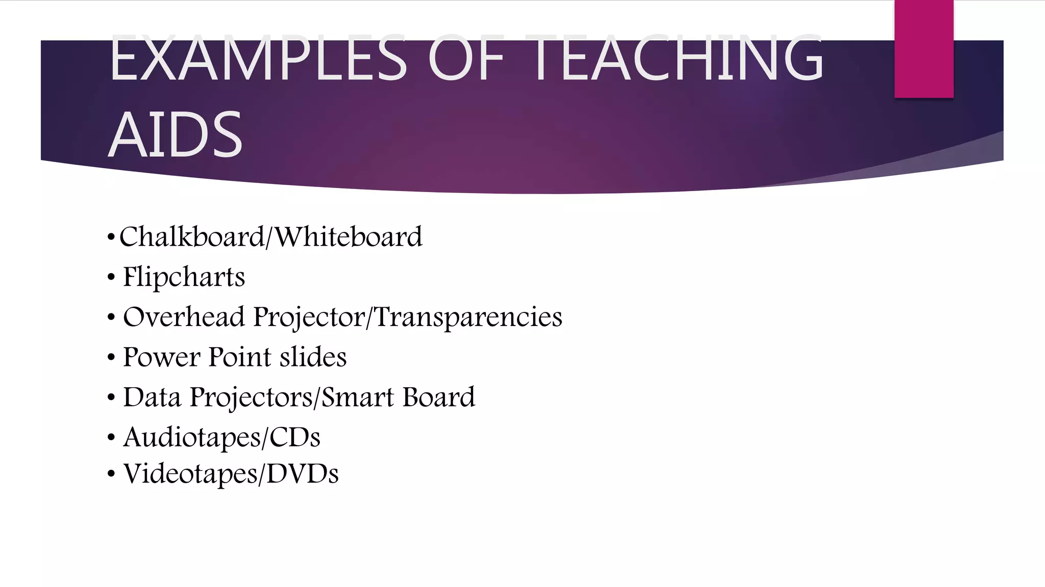 TEACHING AIDS | PPTX