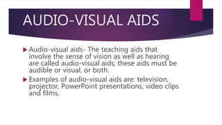 TEACHING AIDS | PPTX