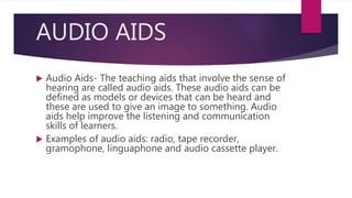 TEACHING AIDS | PPTX