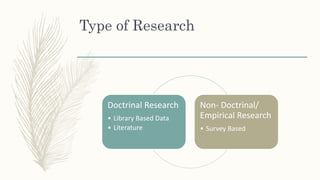 Re-Search methodology | PPTX