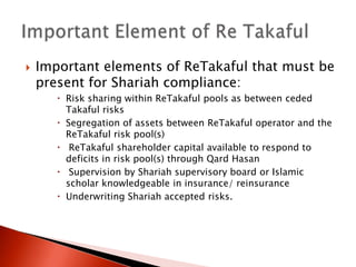 Re takaful - A Reality Check | PPTX
