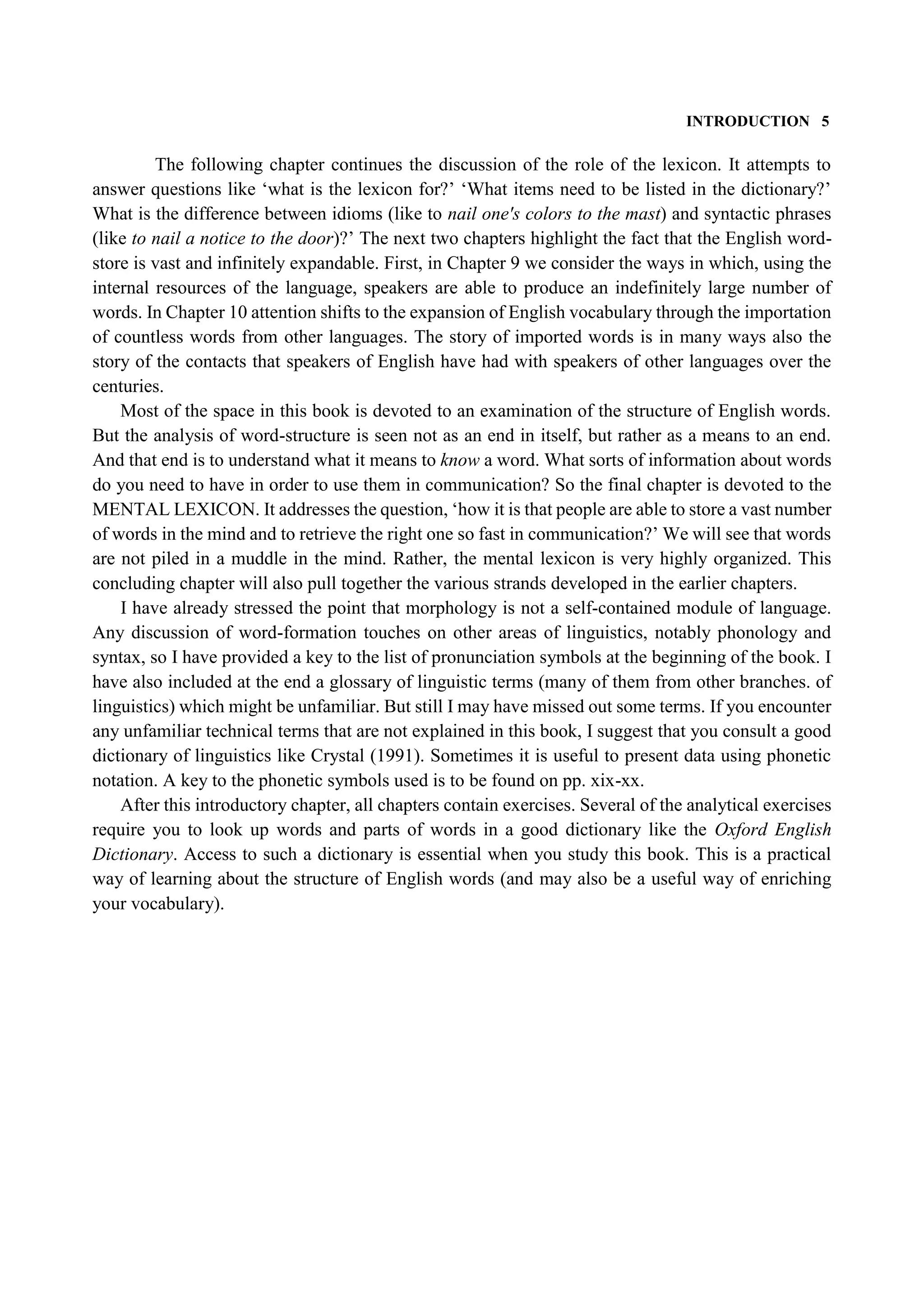 Why We Study Words? | DOCX