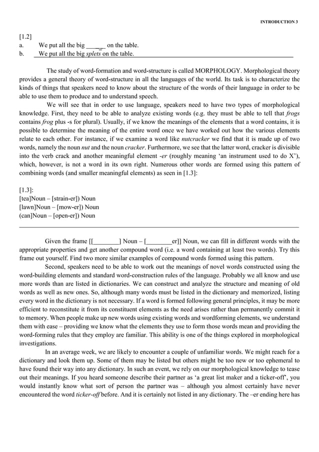 Why We Study Words? | DOCX | Geology | Science