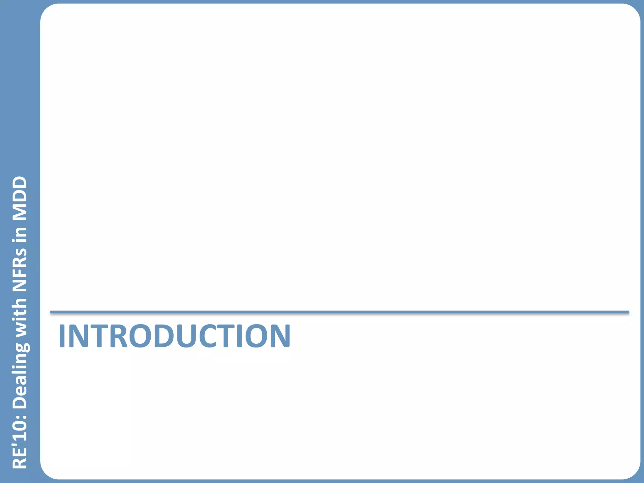 Dealing with non-functional requirements in Model-driven development | PPTX | Computer Software ...
