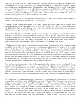 LUO ORIGIN OF CIVILIZATION IN RELATION TO ANCIENT EGYPTAIN PHARAONIC ...