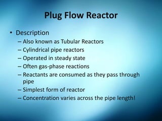 Introduction and Molar Balances - Reactor Engineering Course Block 1 | PPTX