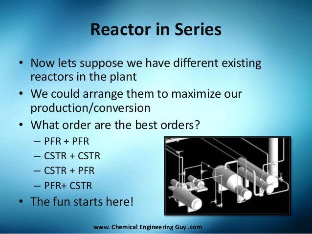 Conversion and Reactor Sizing - Reactor Engineering Course Block 2