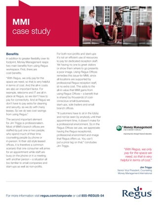 Regus Case Study: MMI | PDF