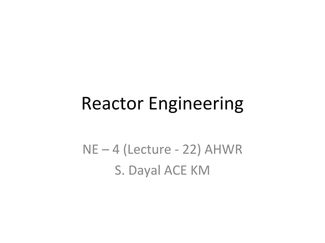Advanced Heavy Water Reactor | PPT